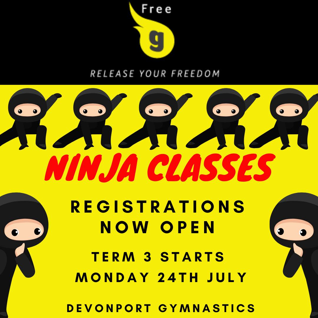 Ninja Classes – Devonport Gymnastics Club